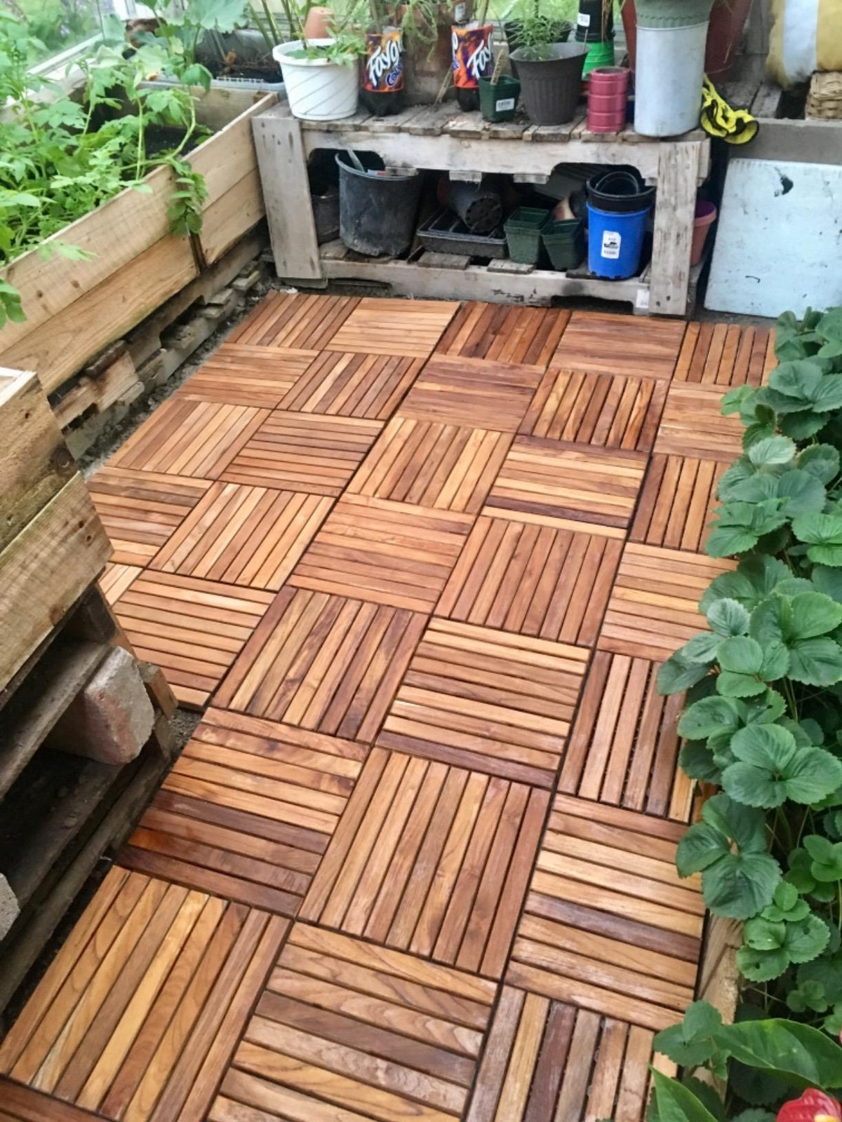 Enhance Your Outdoor Space With Teak Interlocking Tiles