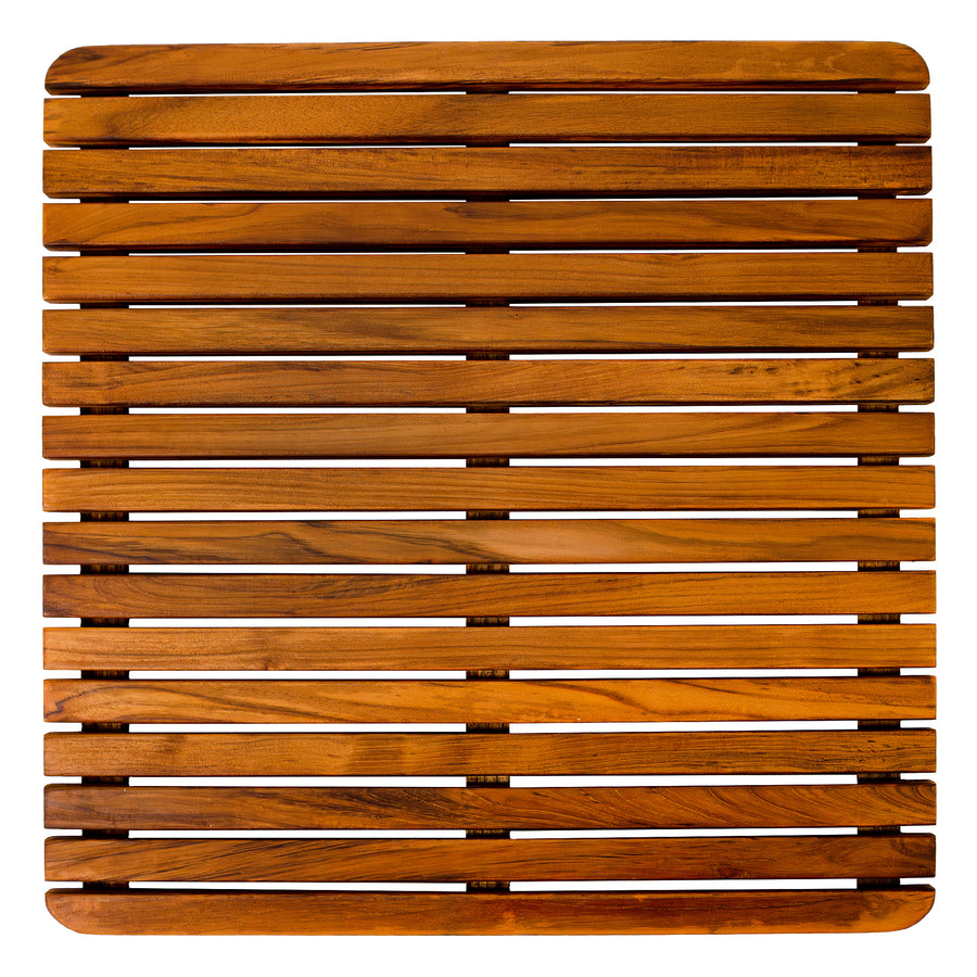 Premium Quality 100% Teak Shower & Bath Mats | Sustainably Sourced