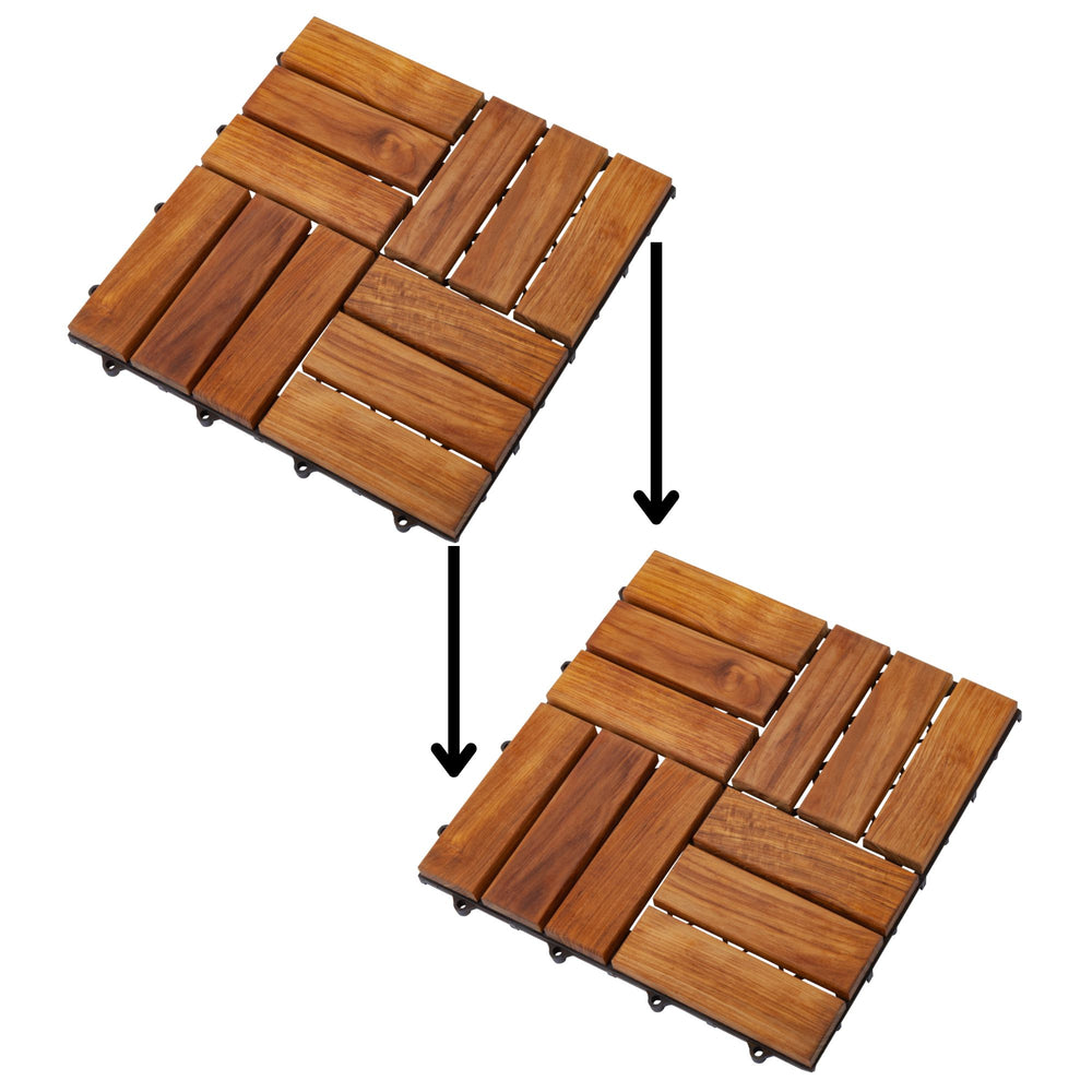 Enhance Your Outdoor Space With Teak Interlocking Tiles