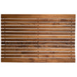 Belize Teak String Mat with Rubber Footing 31.4" x 19.6"